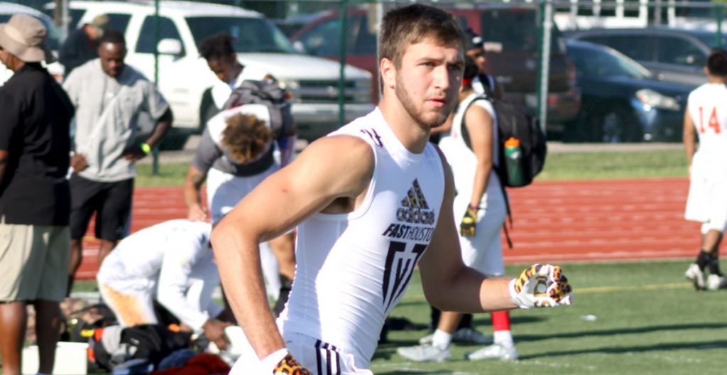 One Day After Earning Offer, Friendswood Clear Brook WR Caleb Chapman ...