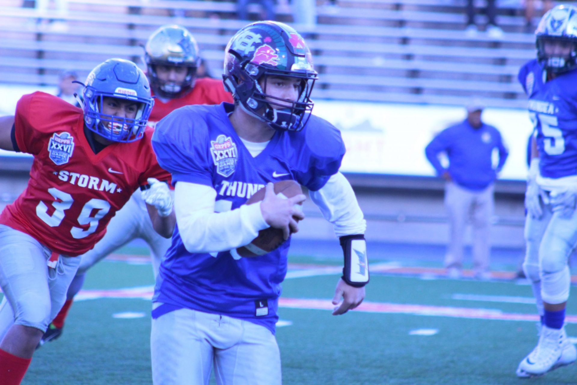 Blue Thunder Takes Down Red Storm In El Paso Senior All-Star Showcase ...
