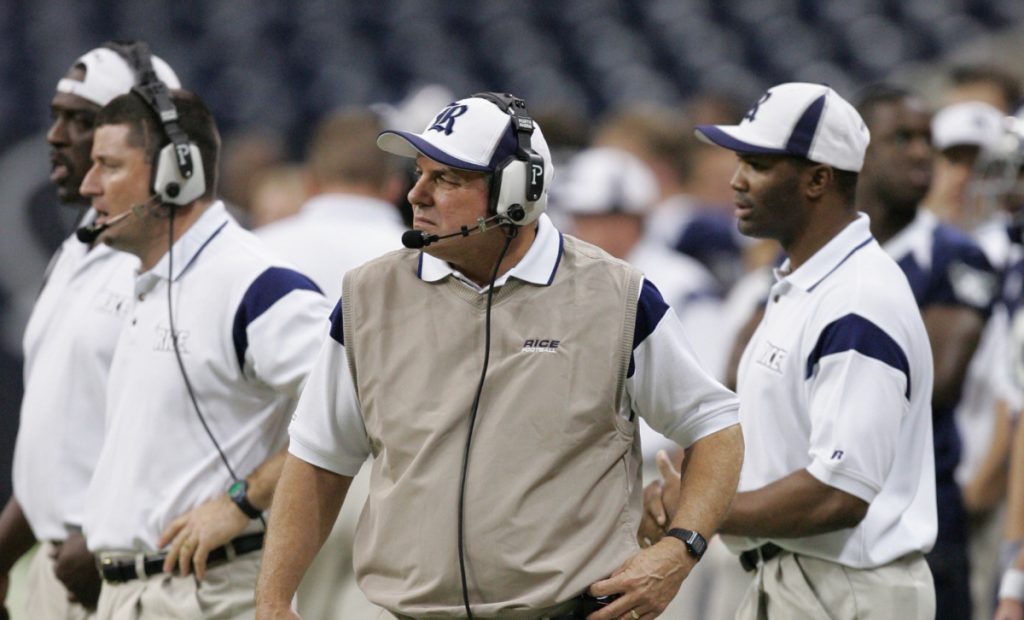 Former Rice HC Ken Hatfield Among Six Named To College Football Playoff ...
